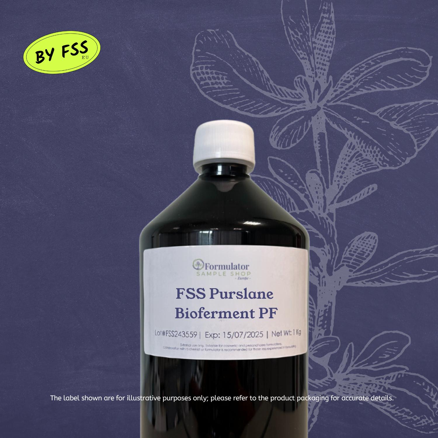 FSS Purslane Bioferment PF - Powerful Natural Antioxidant for Skincare ...