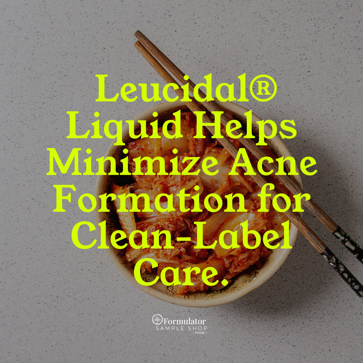 Formulator Sample Shop Europe - Cosmetic ingredients shop